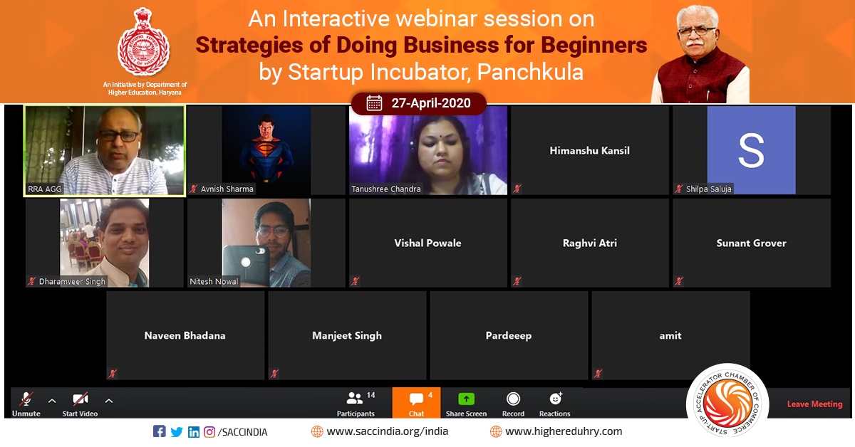 An Interactive Webinar Session on Strategies of Doing Business for ...